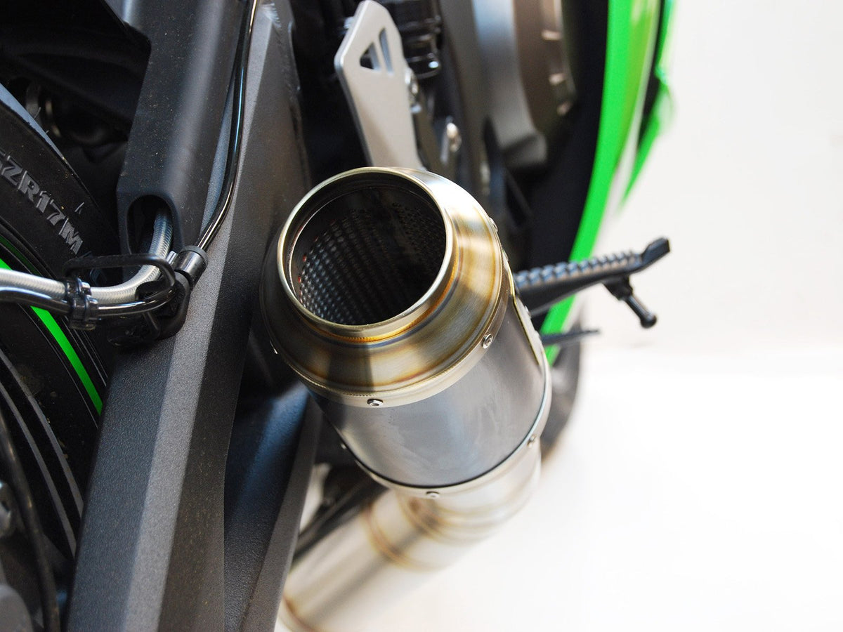 2013-2022 Kawasaki ZX6R Slip-on Race Exhaust by Competition Werkes ...